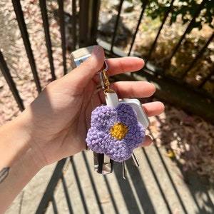 Punch Needle Keychain Chunky Tufted Keychains Cute Rug Keychain ...