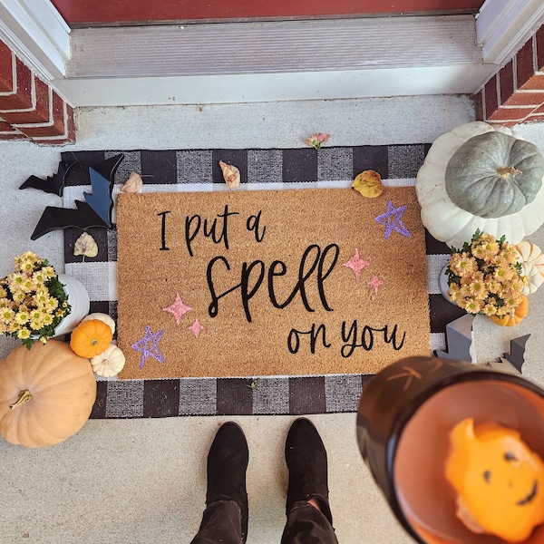 Witch Doormat - Etsy
