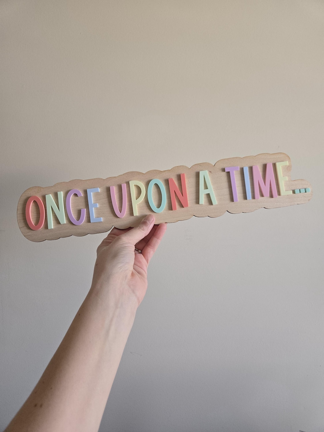 Once Upon a Time Sign Reading Decor, Reading Rocks Wood Sign, Reading ...