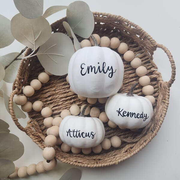 Personalized Pumpkin - Etsy