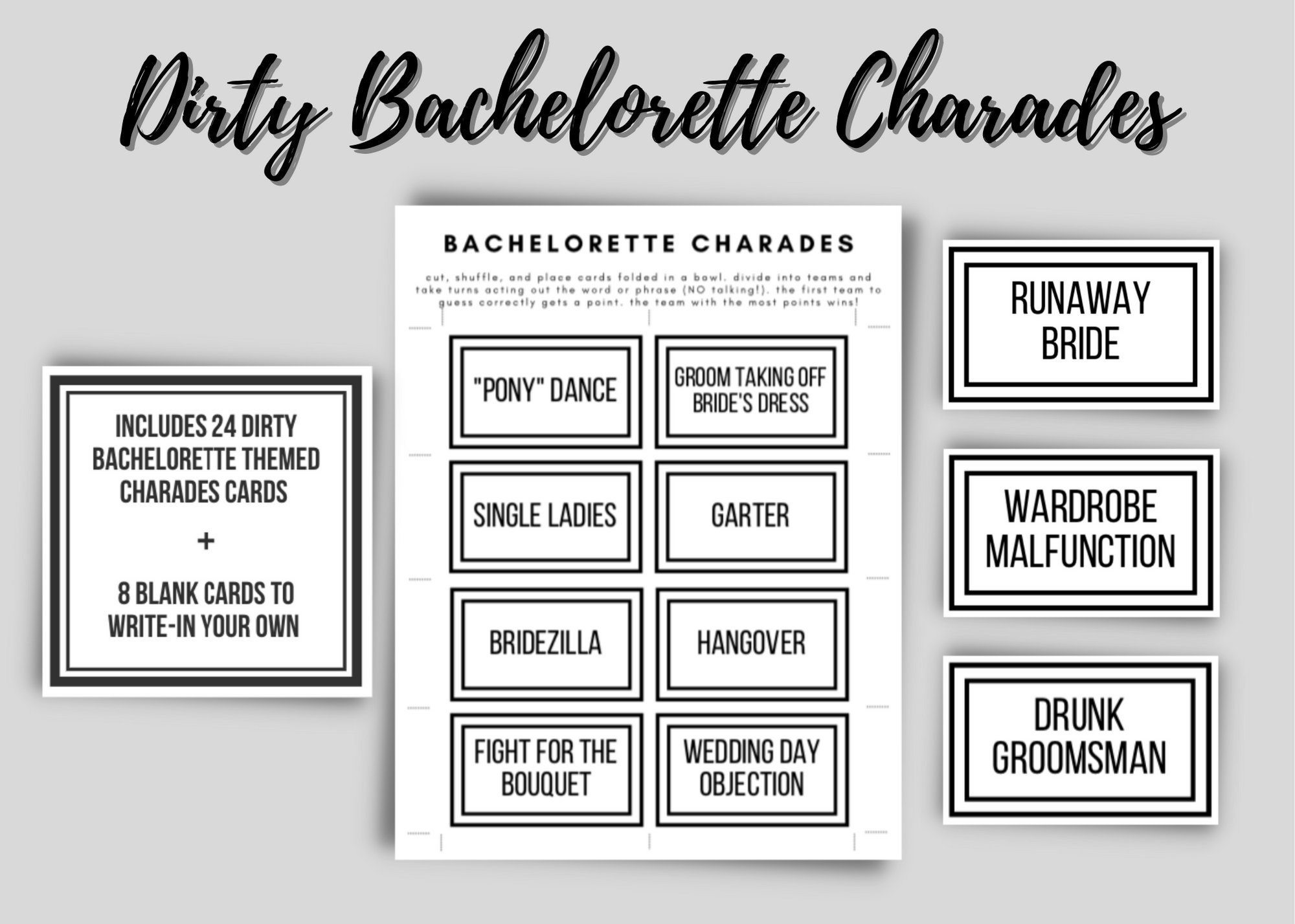 Dirty Charades Words Dirty Charades Words