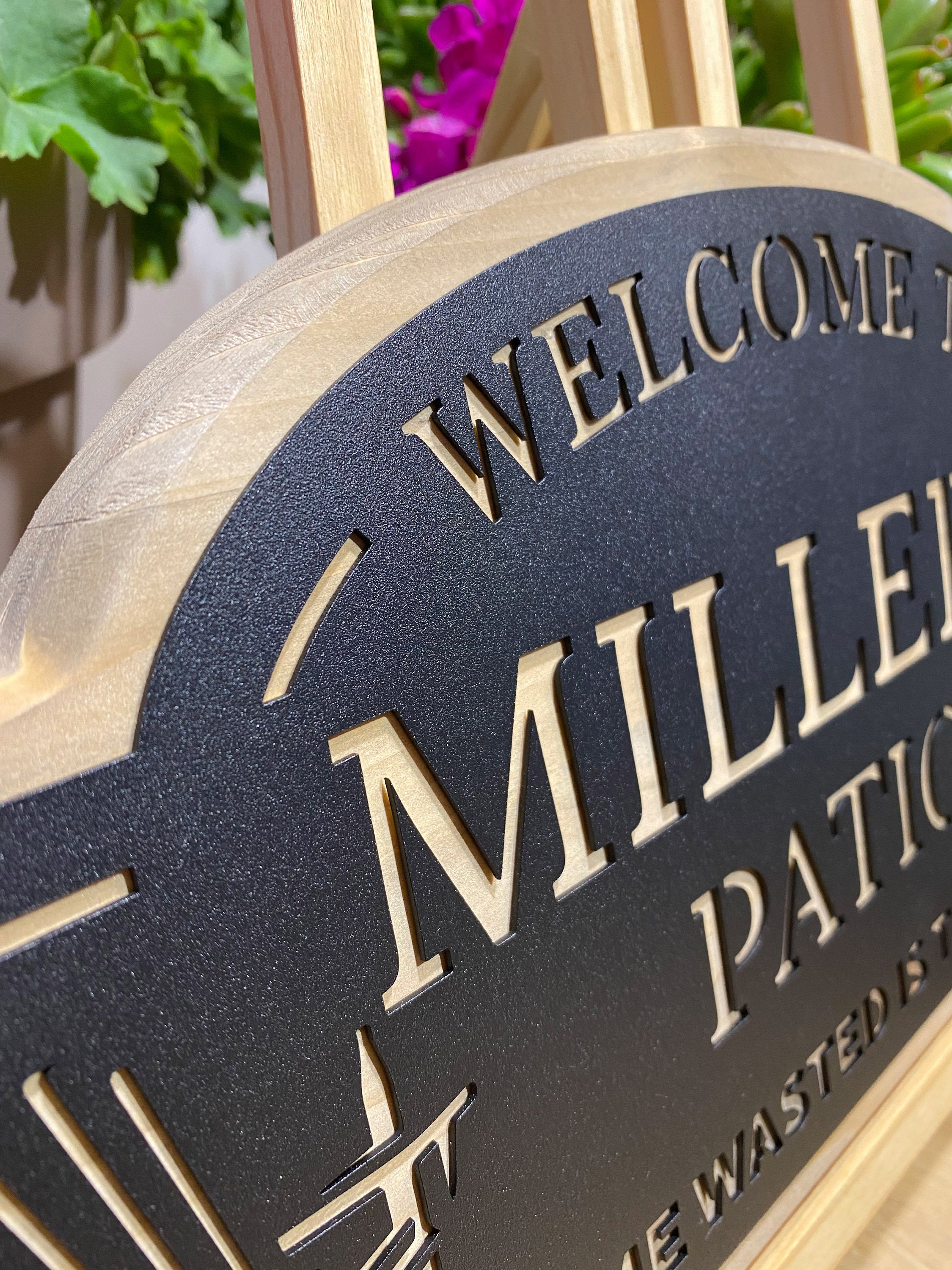 Personalized Patio Sign Custom Patio Sign Housewarming Gift - Etsy