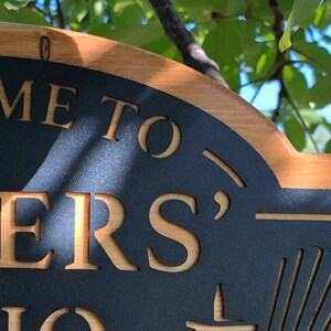 Personalized Patio Sign, Custom Patio Sign, Housewarming Gift, Wood ...