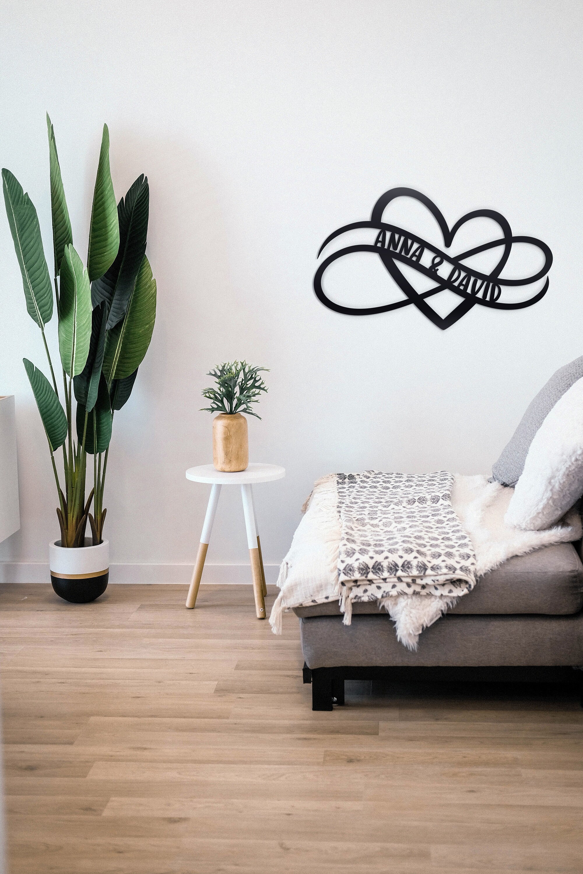 Infinity Love Name Sign Custom Love Name Sign - Etsy