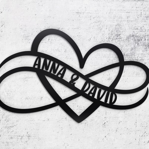 Infinity Name Sign - Etsy