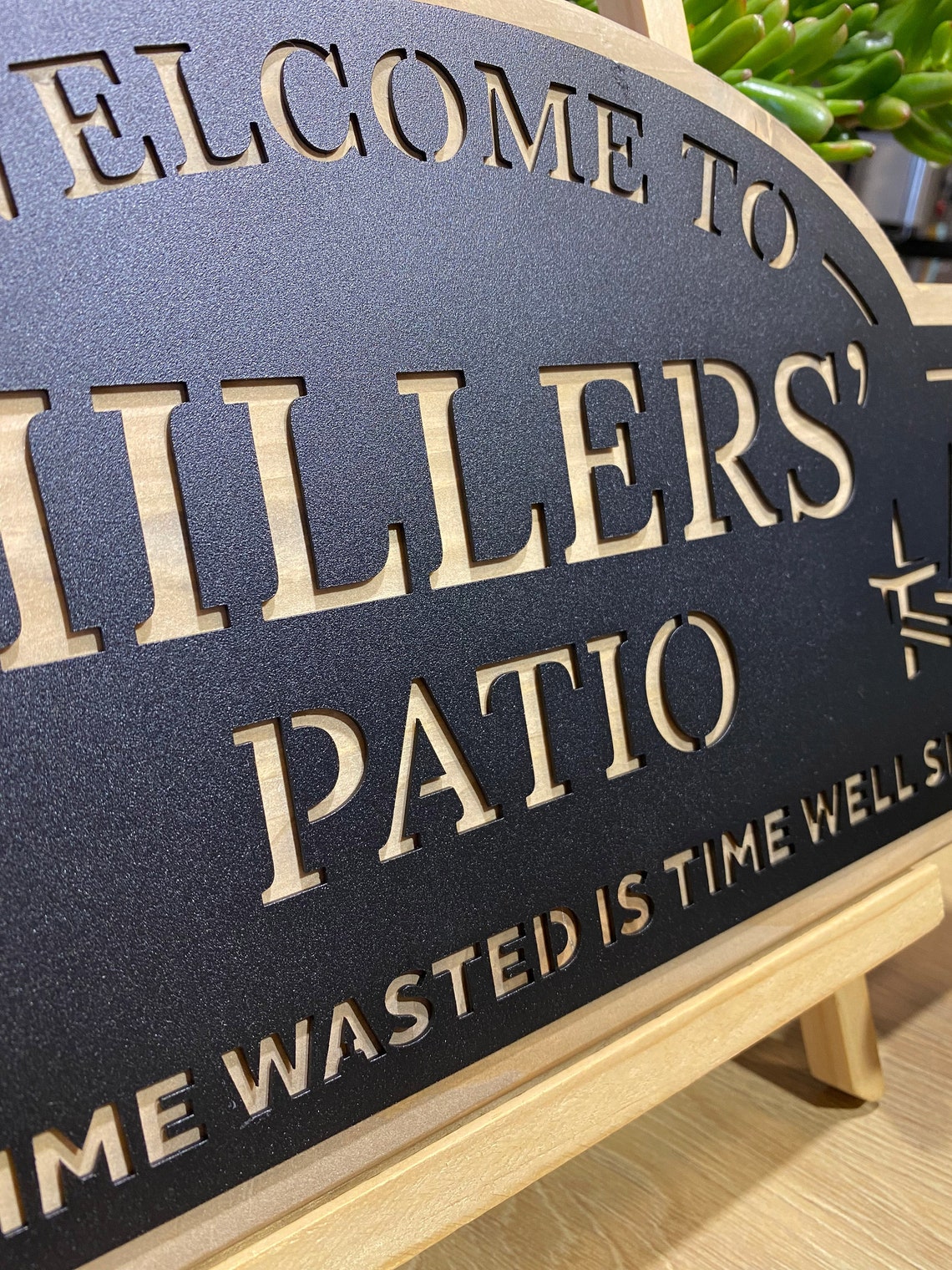 Personalized Patio Sign Custom Patio Sign Housewarming Gift - Etsy