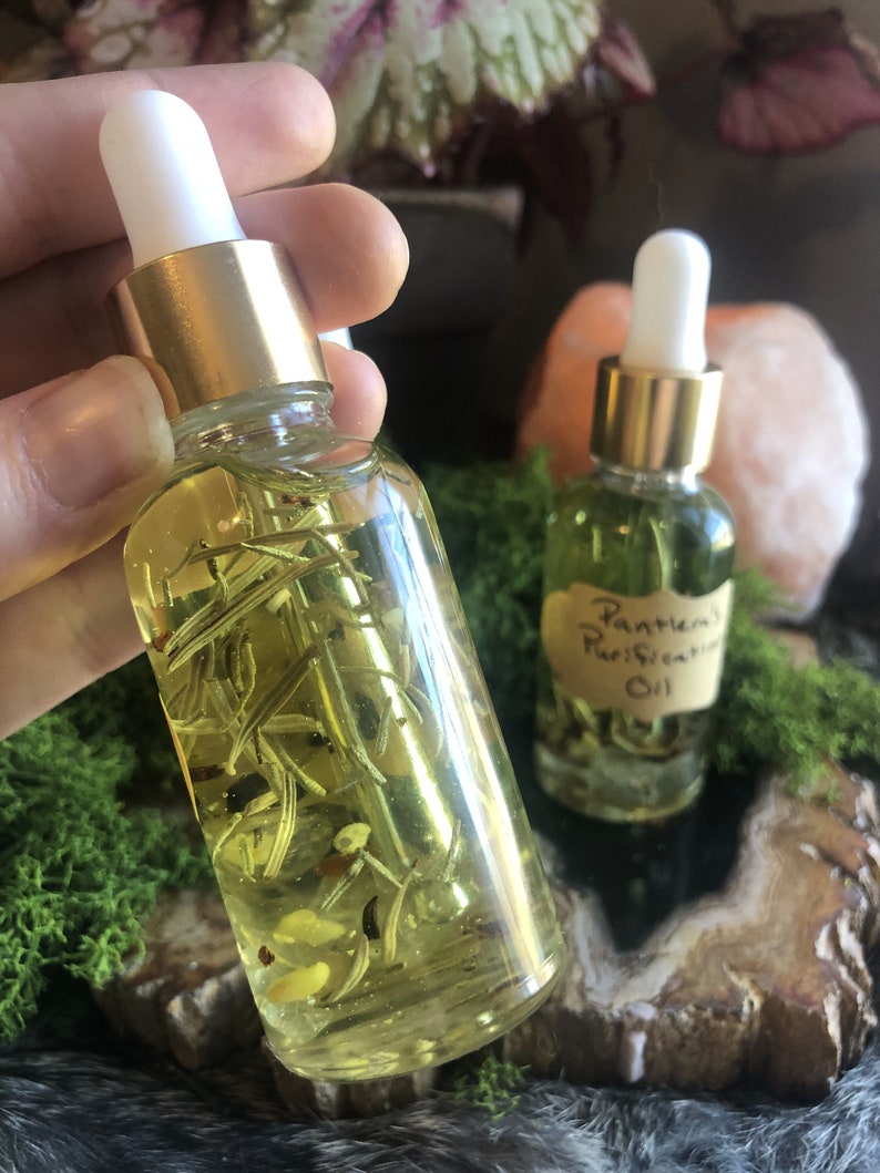 Purification Spell Oil || for Spiritual Cleansing & Purifying - Etsy