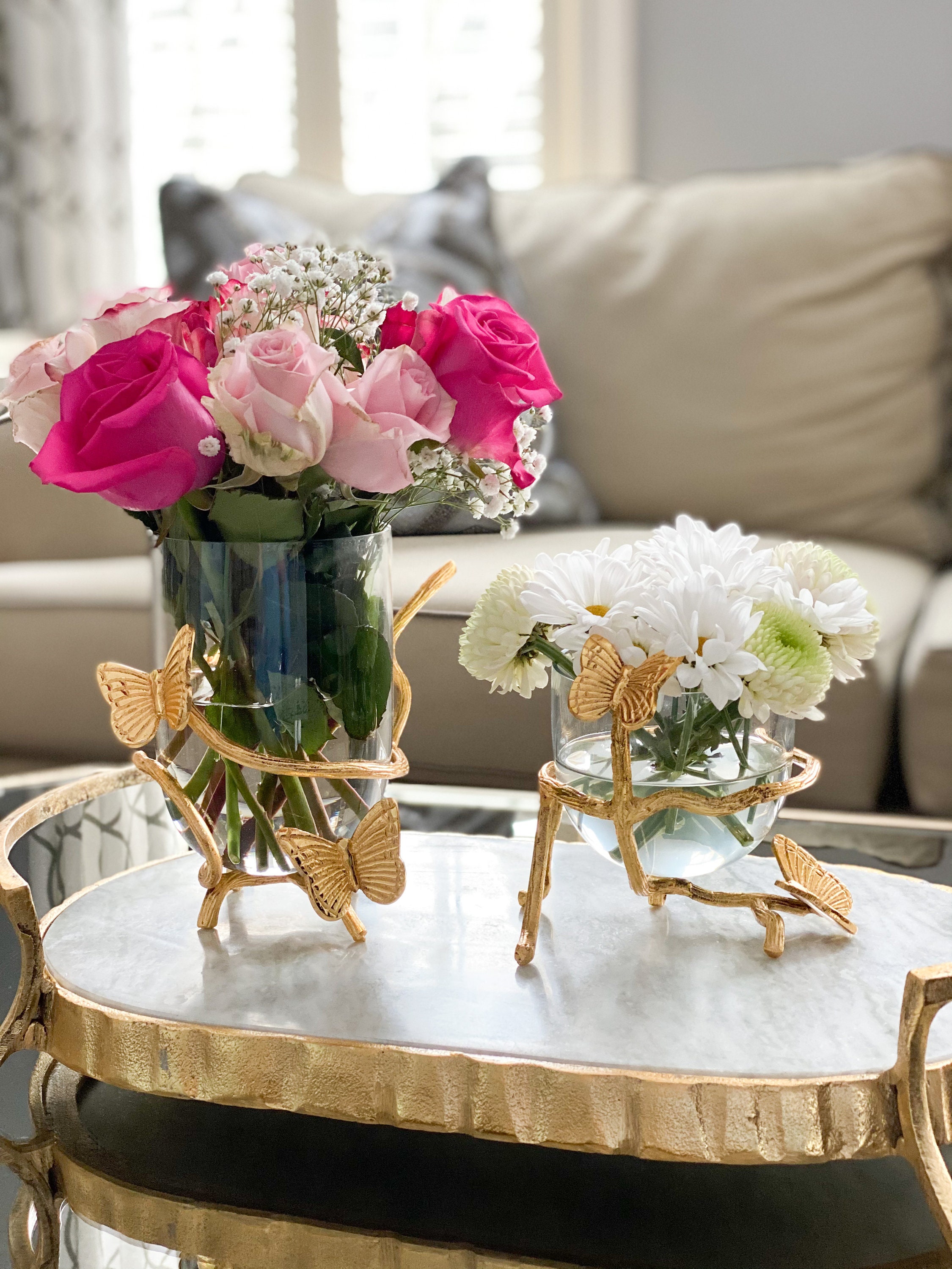 Butterfly Vase - Etsy