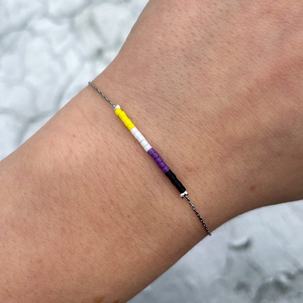 Non Binary Bracelet - Etsy
