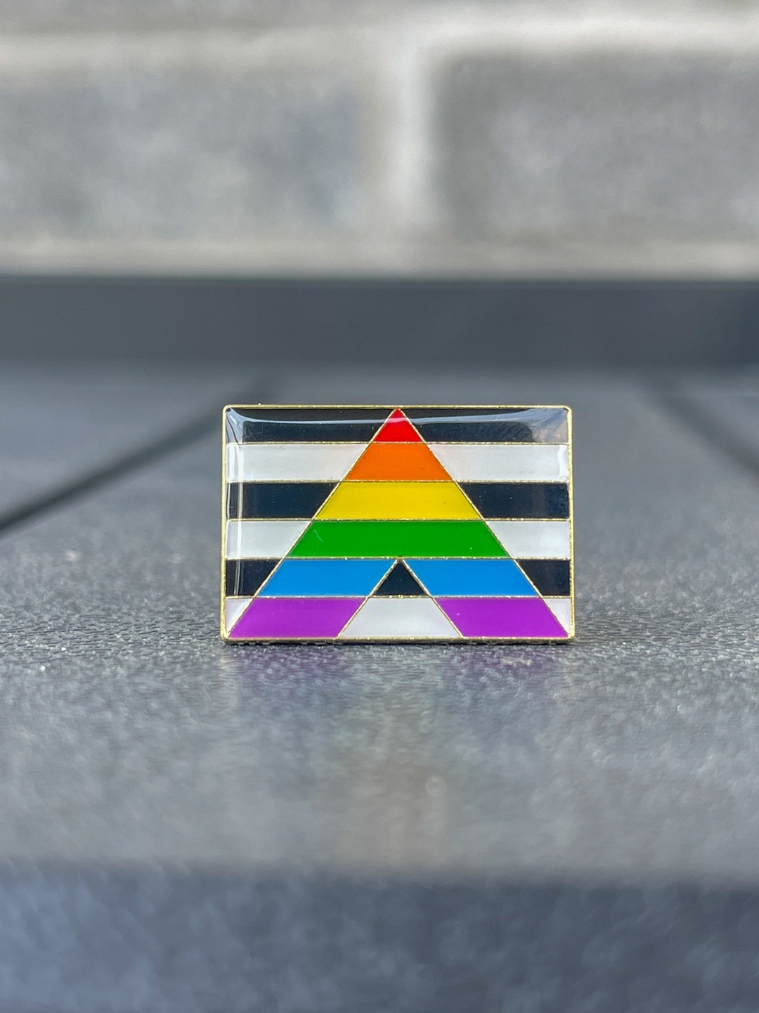 Ally Pride Flag Enamel Pin | LGBTQ | Queer - Etsy