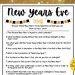 New Years Eve TRIVIA Game New Years Eve Party Game Printable New Years ...