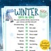 Winter THIS or THAT Game: Printable Party Activity (PDF Download) - Etsy