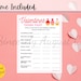 THINK FAST Valentines Day Game - Valentines Day Party Game - Printable ...
