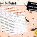 Halloween THINK FAST Game: Printable Party Activity (PDF) - Etsy