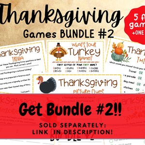 Thanksgiving PICTURE CLUES Game: Printable Emoji Pictionary (PDF) - Etsy