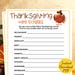 Thanksgiving WORD SCRAMBLE Game: Printable Turkey Day Activity (PDF) - Etsy