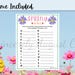 Spring A TO Z Game - Spring Season Word Game - Spring Alphabet Game ...