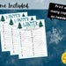Winter A to Z Game: Printable Party Activity (PDF Download) - Etsy