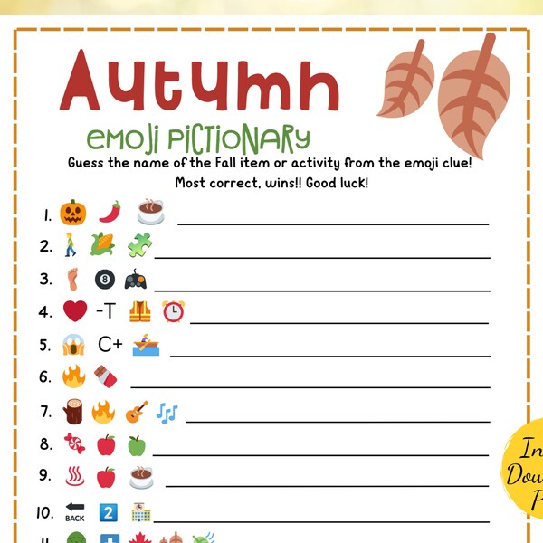 Emoji Movie Pictionary - Etsy