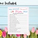 Who KNOWS MOM BEST Mothers Day Game Mothers Day Party Game Printable ...