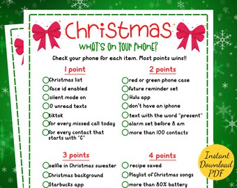 Christmas Would You Rather Game - Etsy