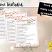 Name That Christmas Carol Game Christmas Party Game Printable Christmas ...