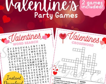 A TO Z Valentines Day Game - Valentines Day Party Game - Printable ...