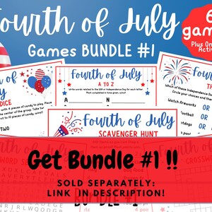 Fourth of July THIS OR THAT Game - July 4th Party Game - Printable July ...