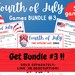 Fourth of July Games BUNDLE 10 Game Bundle Printable July - Etsy