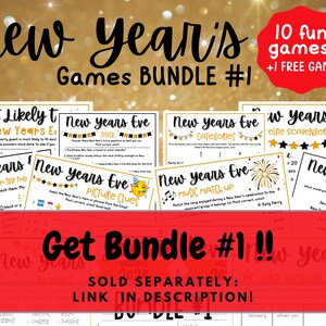 New Years Eve TRIVIA Game - New Years Eve Party Game - Printable New ...