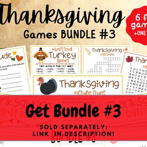 TURKEY NAME Game: Thanksgiving Party Activity (printable PDF) - Etsy