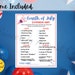 Fourth of July SCAVENGER HUNT - July 4th Party Game - Printable July ...