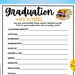 Graduation WORD SCRAMBLE Graduation Party Game High School Graduation ...