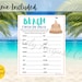 Beach FINISH the PHRASE Game: Summer Party Fun (printable PDF) - Etsy