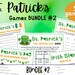 St. Patrick's Day Party Game BUNDLE 5 Game Bundle St. Patricks Day ...