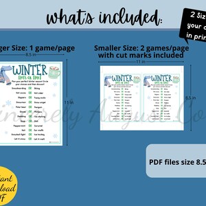 Winter THIS or THAT Game: Printable Party Activity (PDF Download) - Etsy