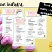 Spring SCAVENGER HUNT Game Printable Spring Season Party Game Scavenger ...