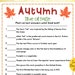 TRUE OR FALSE Fall Game Fall Trivia Game Fun Printable Autumn Activity ...