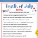 Fourth of July TRIVIA Game - July 4th Party Game - Printable July 4th ...