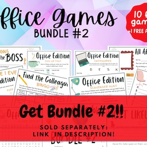 Office SCAVENGER HUNT Game: Printable Teambuilding Activity (PDF) - Etsy