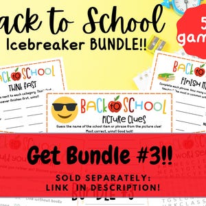 FINISH THE PHRASE Back to School Game - First Day of School Activity ...