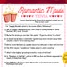 Romantic Movie TRIVIA Game Valentines Day Party Game Printable ...