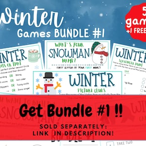 BUILD A SNOWMAN Dice Game: Winter Printable Party Activity (PDF) - Etsy
