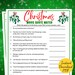 Christmas MOVIE QUOTE MATCHING Game: Holiday Party Activity (printable ...