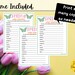 Spring WORD SCRAMBLE Game Printable Spring Season Party Game Word ...