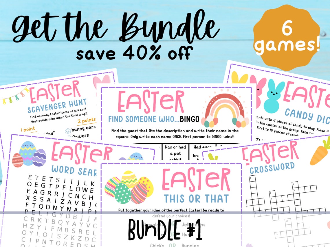 Easter THIS OR THAT Game Easter Would You Rather Easter Party Game ...