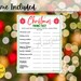 THINK FAST Christmas Game: Printable Holiday Party Activity (PDF) - Etsy