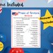 Fourth of July MUSIC OF AMERICA Matching Game - July 4th Party Game ...