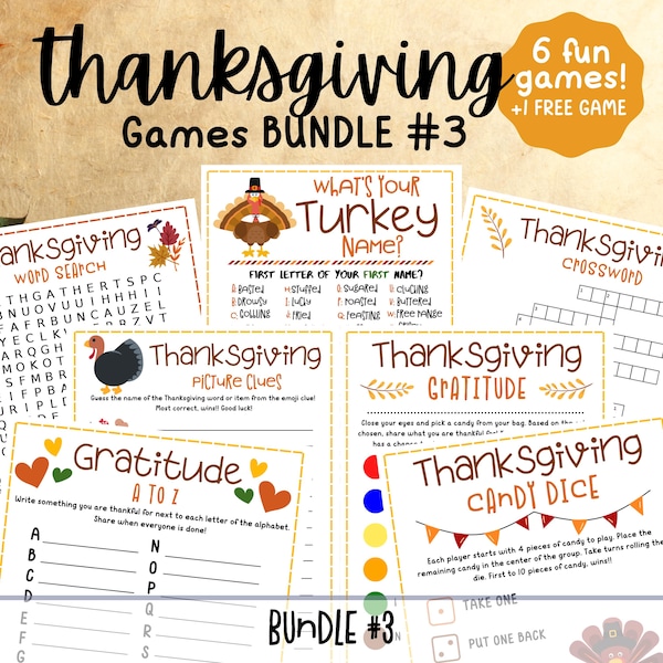 Thanksgiving FACT OR FICTION Thanksgiving Party Game Printable ...
