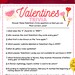 Valentines Day TRIVIA Game Valentines Day Party Game Printable ...